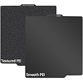 Amazon.com: Build Plate for Bambu Lab P1S/X1C/X1/X1E/P1P/A1: Smooth PEI H1H Carbon PET PEO PEY ...