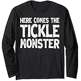 Amazon.com: Here Comes The Tickle Monster Funny Tickling Laughter Gift ...