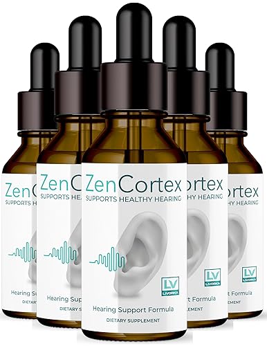 5 Pack - Zencortex - Zen Cortex Drops, Zencortex 5 Bottle for 150 Days ...