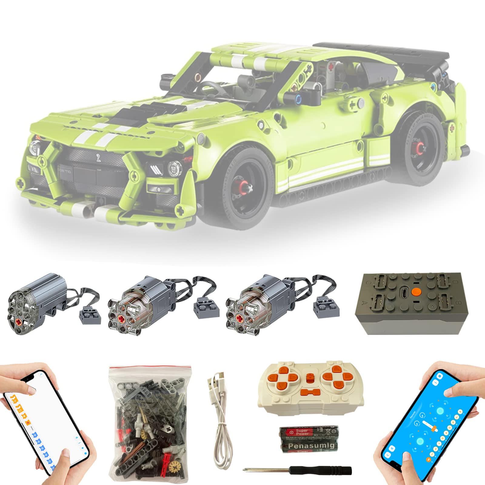 Mua 4th Generation Super Motor and Remote Control Upgrade Kit for Lego ...