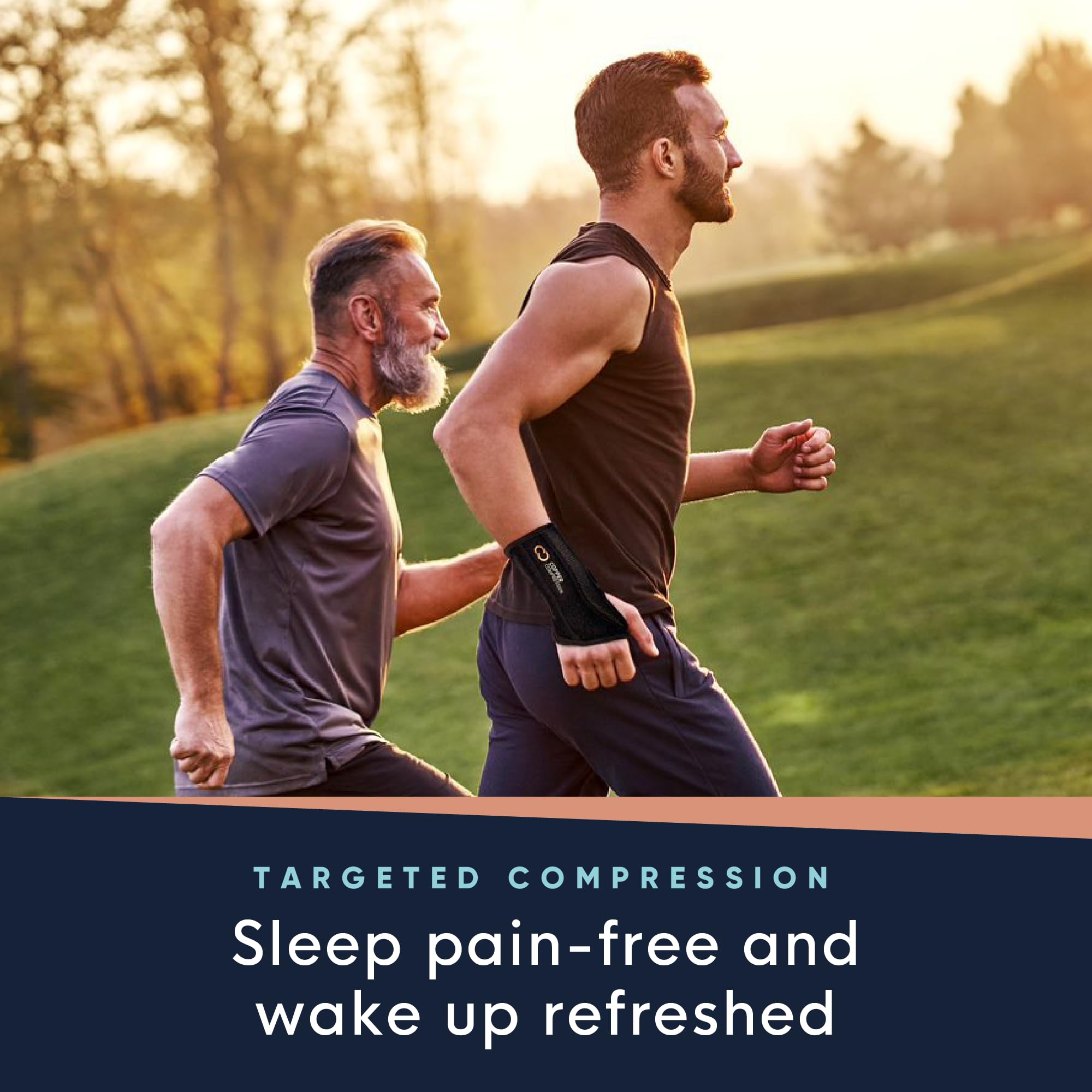 Mua Copper Compression Wrist Brace - Copper Infused Adjustable ...