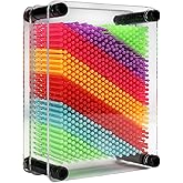 Amazon.com: ZZF-LYA 3D Pin Art Toy - Unique Plastic Colorful Pin Art ...