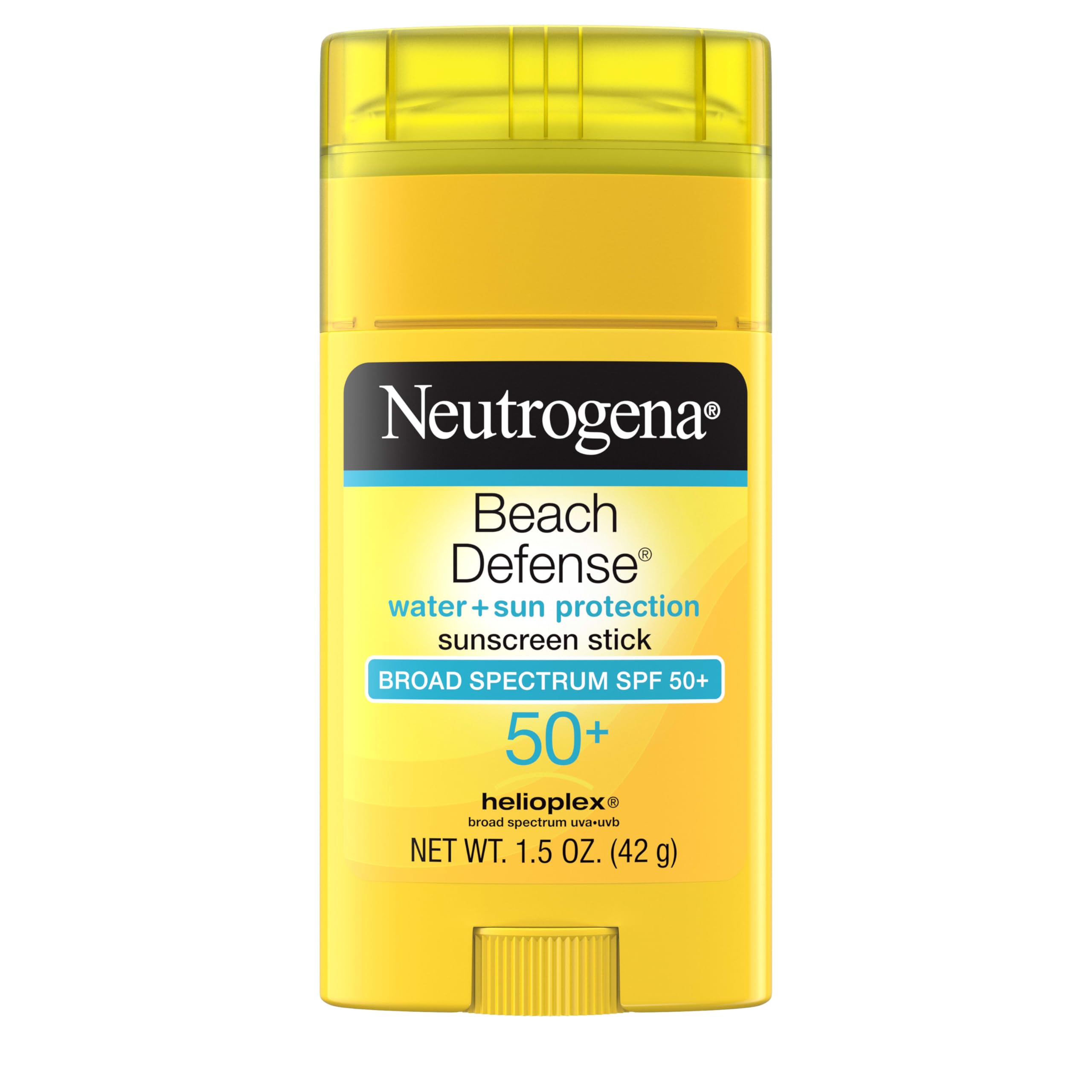 Neutrogena Beach Defense Water-Resistant SPF 50+ Sunscreen Stick, Broad ...