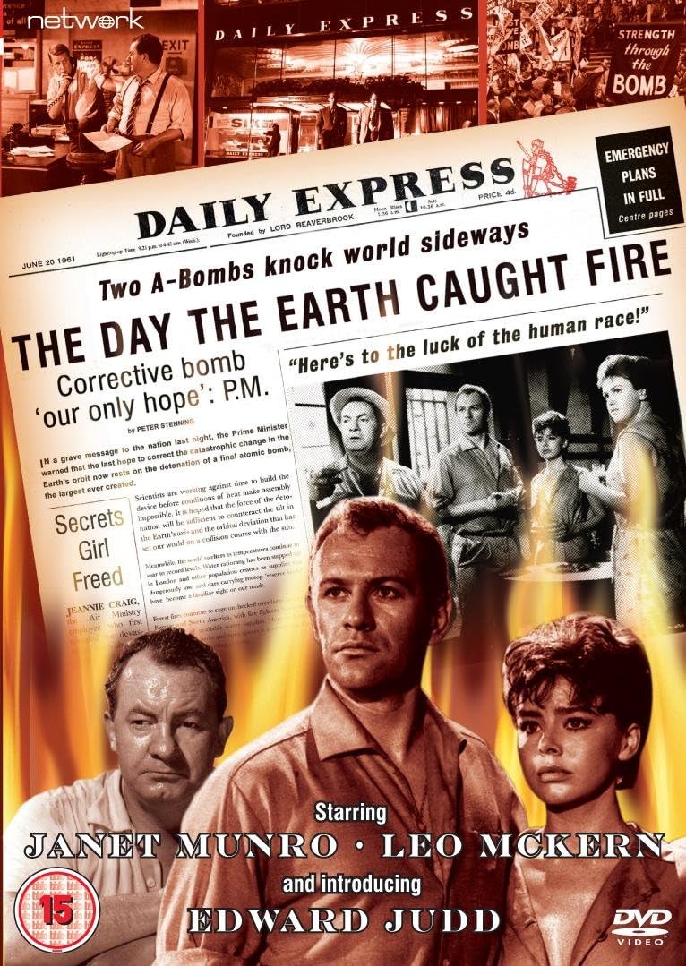 The Day The Earth Caught Fire [DVD] [1961]: Amazon.co.uk: Leo McKern ...