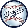 Amazon.com: Amscan Los Angeles Dodgers Round Plates, 9", Pack of 18 ...