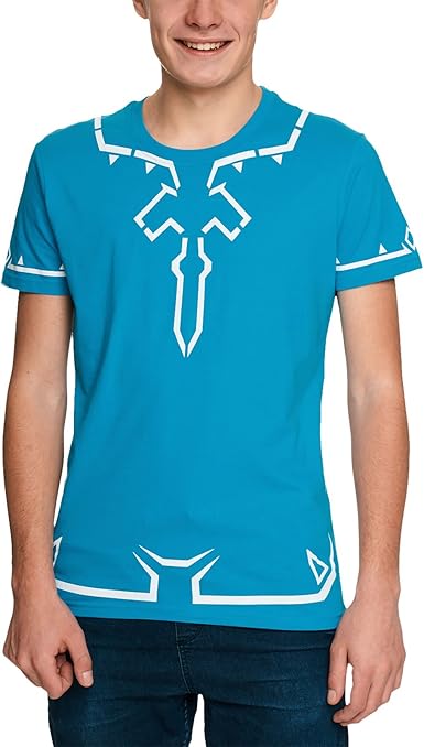 The Legend of Zelda T-shirt Zelda – Link’s Breath of The Wild Outfit ...