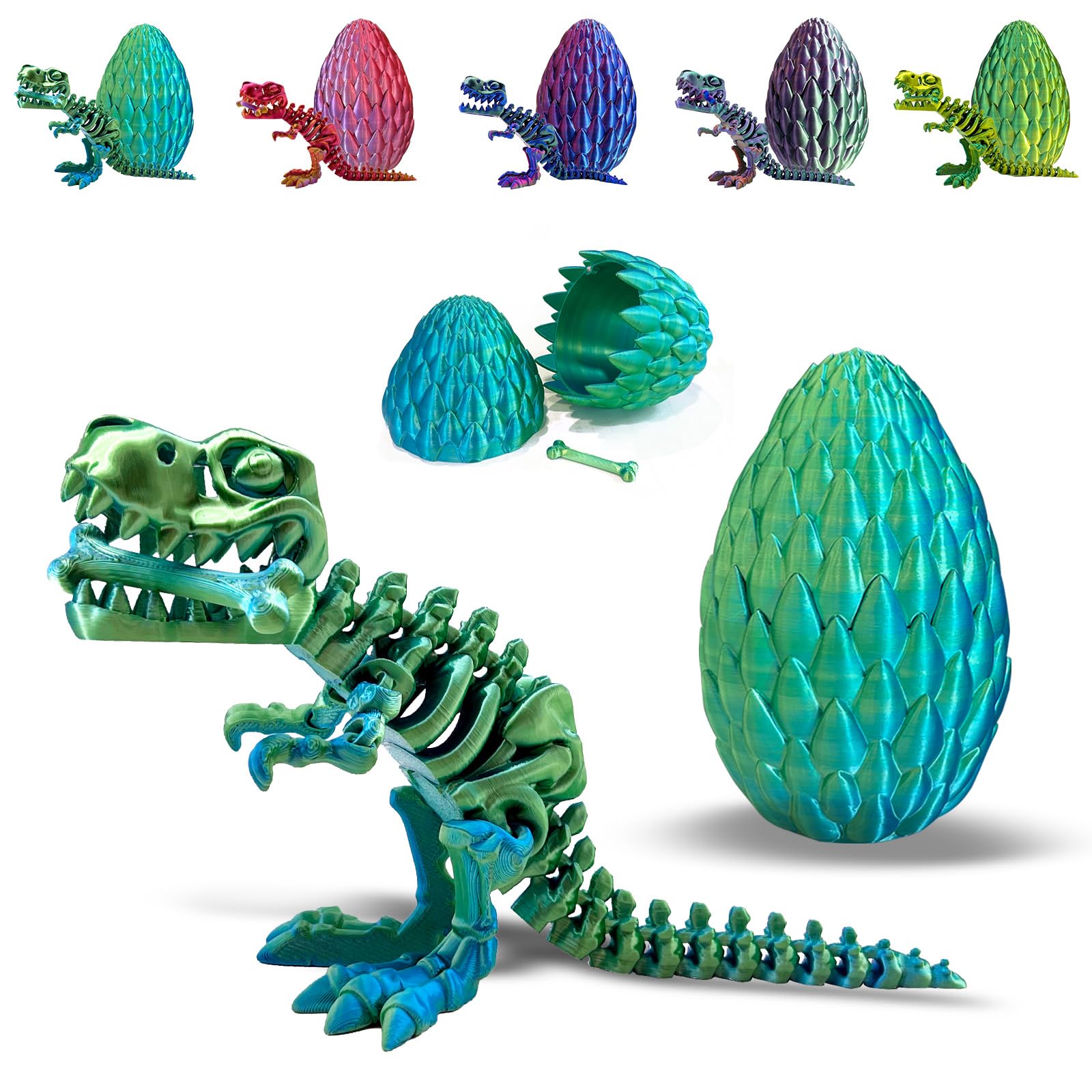 Mua 3D Printed Dinosaur Toy Bones with Dinosaur Egg, 3D Printed ...