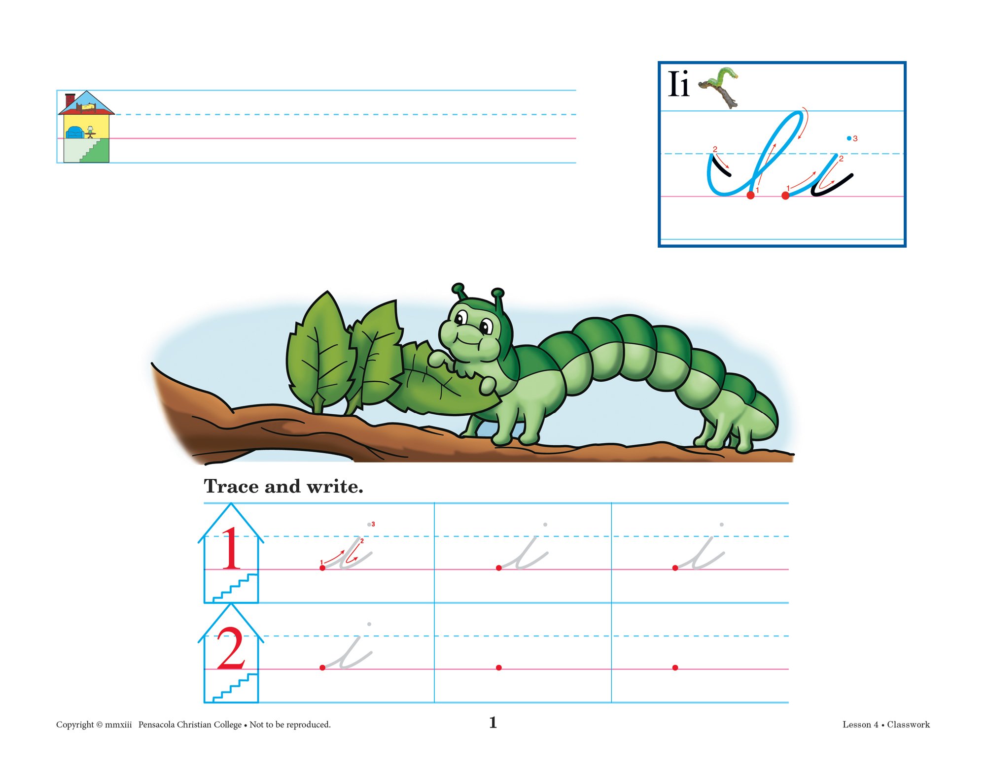 Abeka Handwriting Worksheets
