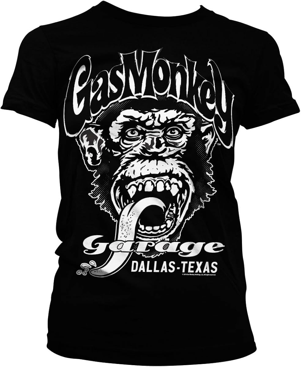 Gas Monkey Garage Officially Licensed Merchandise Dallas Women T-Shirt ...