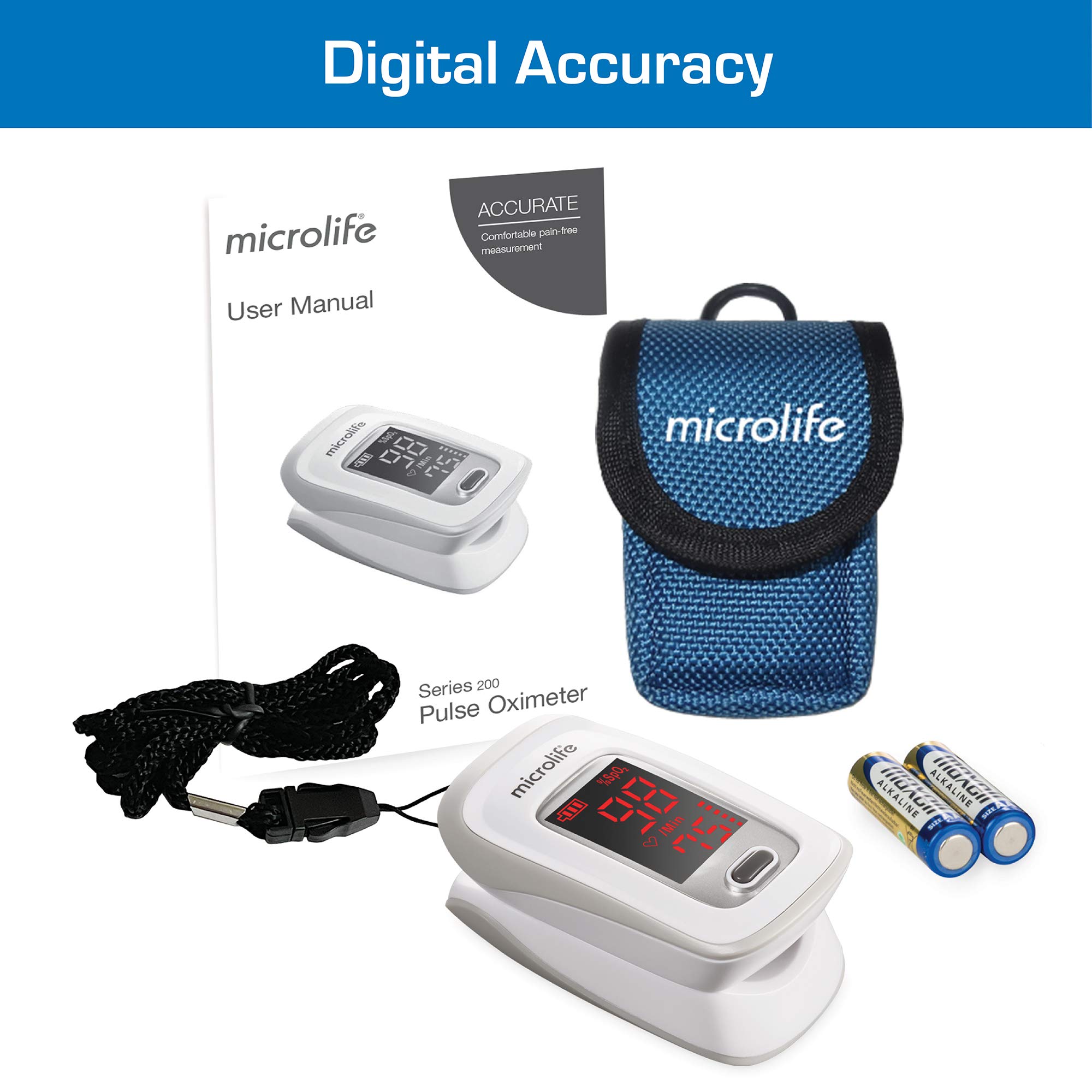 Mua Microlife Series 200 Fingertip Pulse Oximeter, Blood Oxygen ...