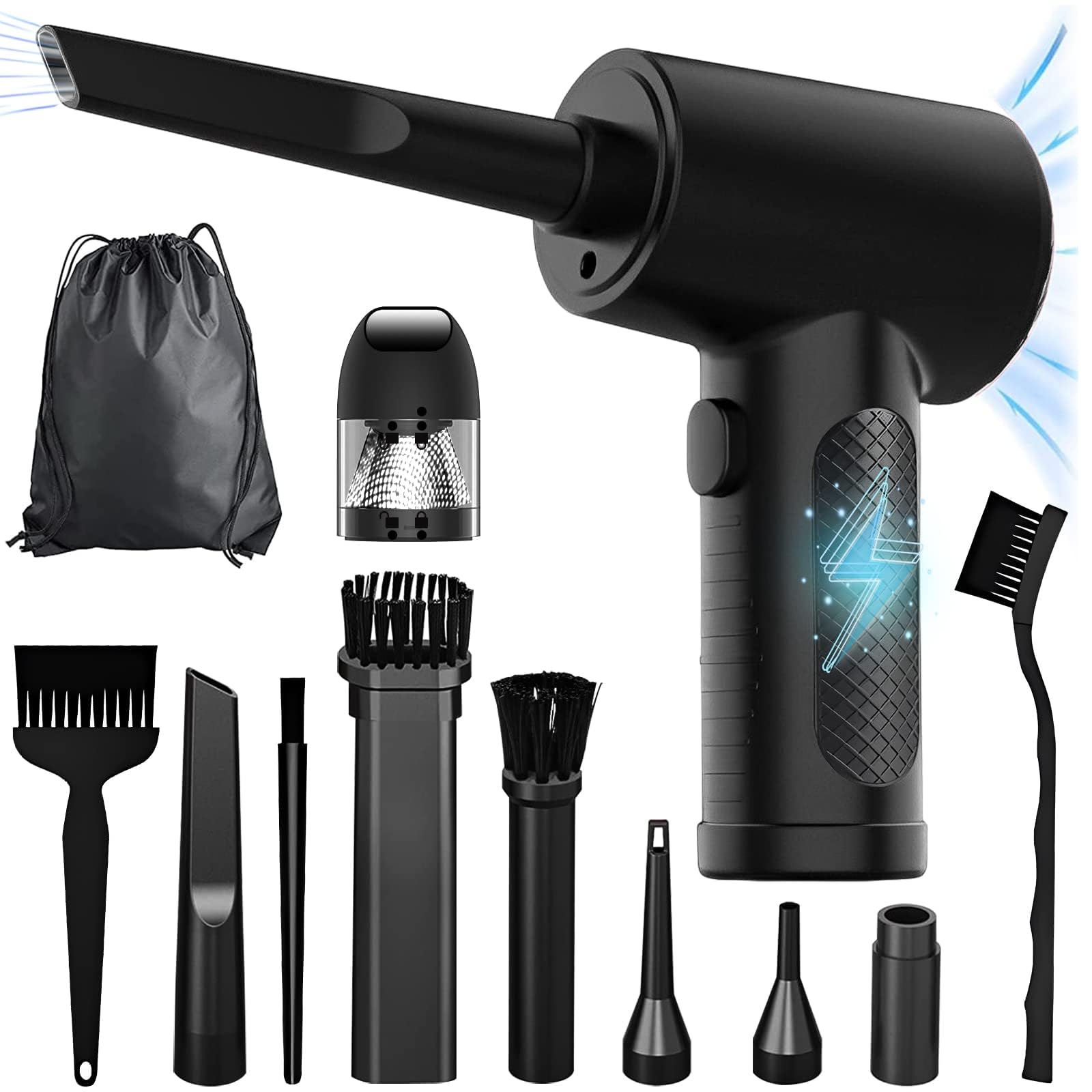 Mua GONNLLYY Compressed Air Duster, Electric Duster and Vacuum 2 in 1 ...