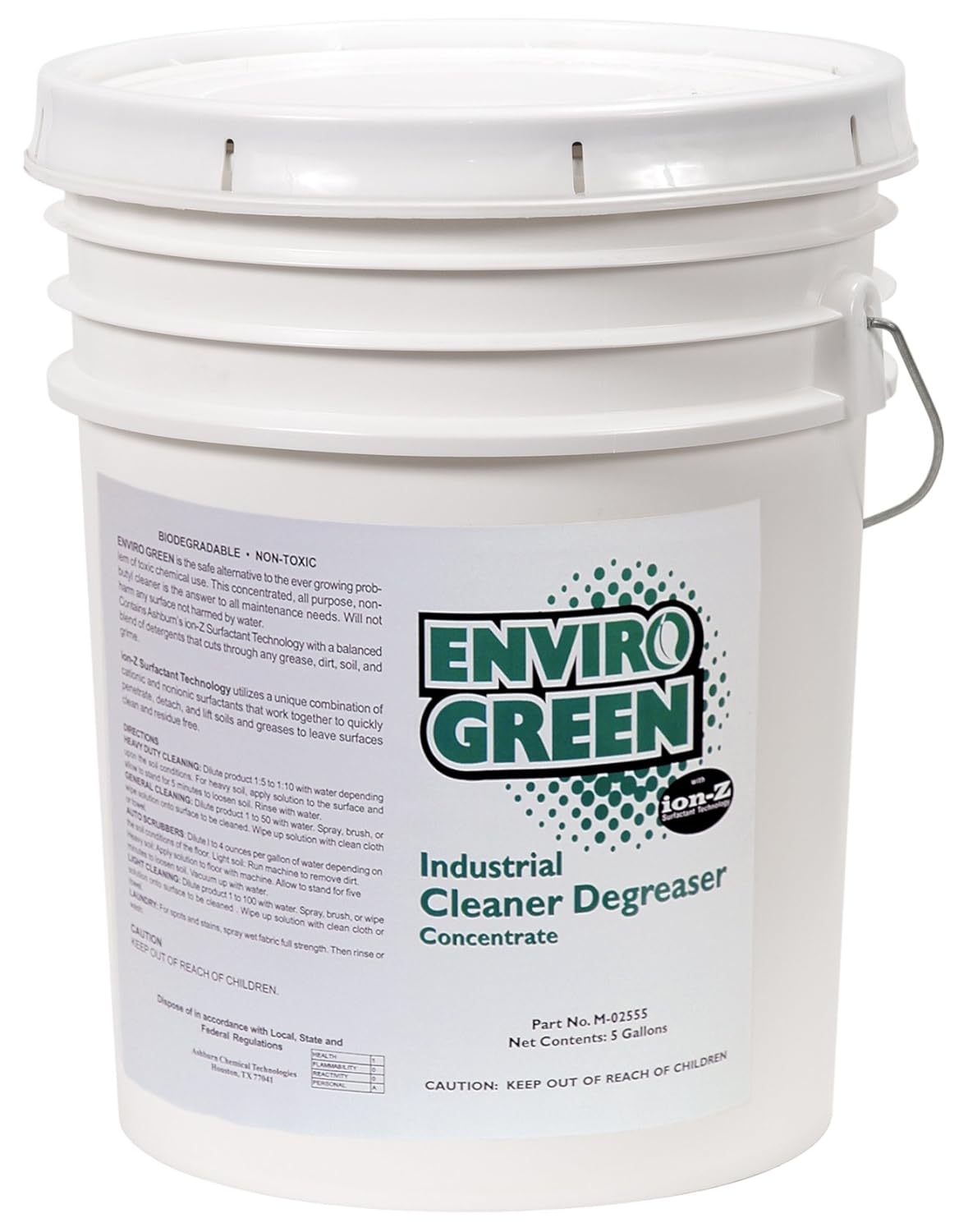 Amazon.com: Ashburn EnviroGreen General Purpose Cleaner Degreaser, 5 ...