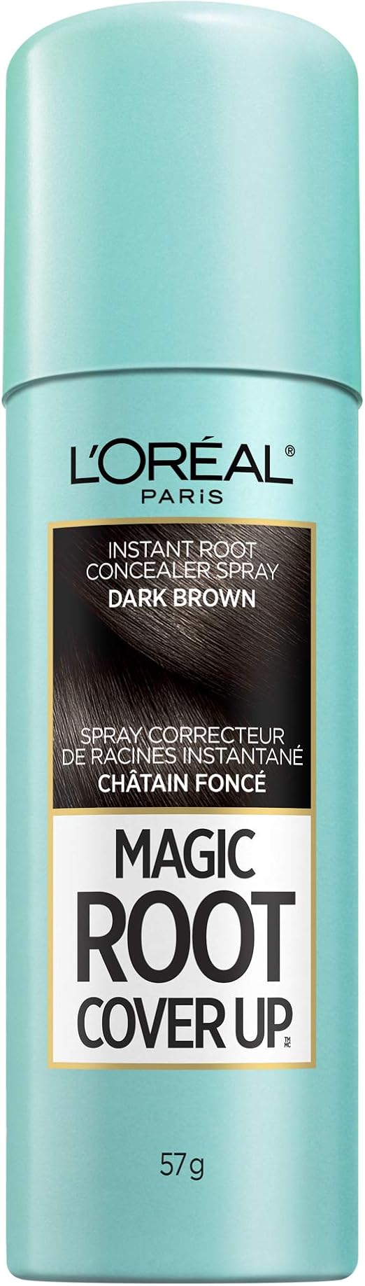 L'Oreal Paris Magic Root Touch Up Temporary Hair Colour Spray, Dark ...