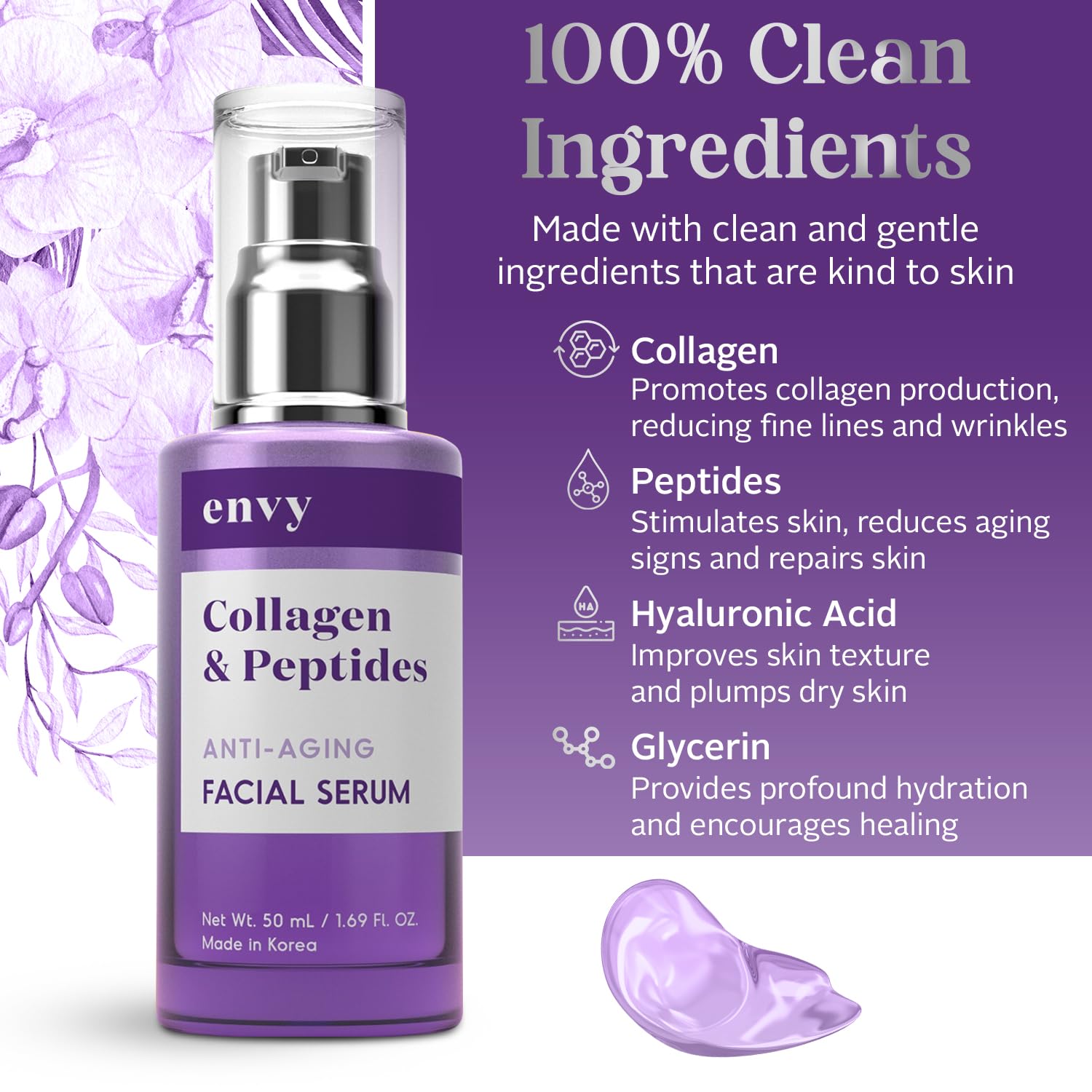 Mua Envy Collagen & Peptides Face Serum - Anti-Aging, Skin Tightening ...