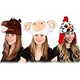 Amazon.com: Tigerdoe Farm Animal Hats Set - Animal Costume Hat - Farm ...