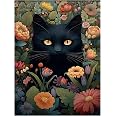 Amazon.com: Cat Paint by Numbers for Adult, Cat Paint by Numbers Kit ...