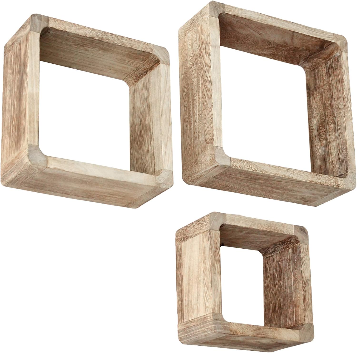 ts-ideen Lounge Cube Conjunto de 3 Cubos para Uso como estantería ...