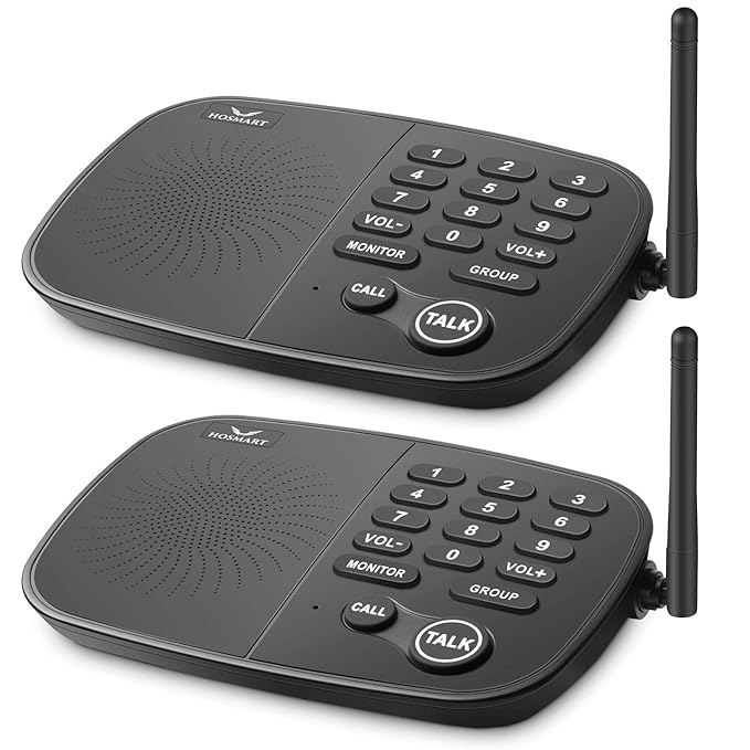 Wireless Intercom System Hosmart 1: Amazon.co.uk: Electronics