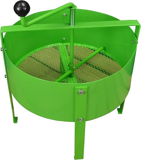 Gardening BMC Rotary Garden Soil Compost Sieve Riddle 400mm 16 Hand Tools