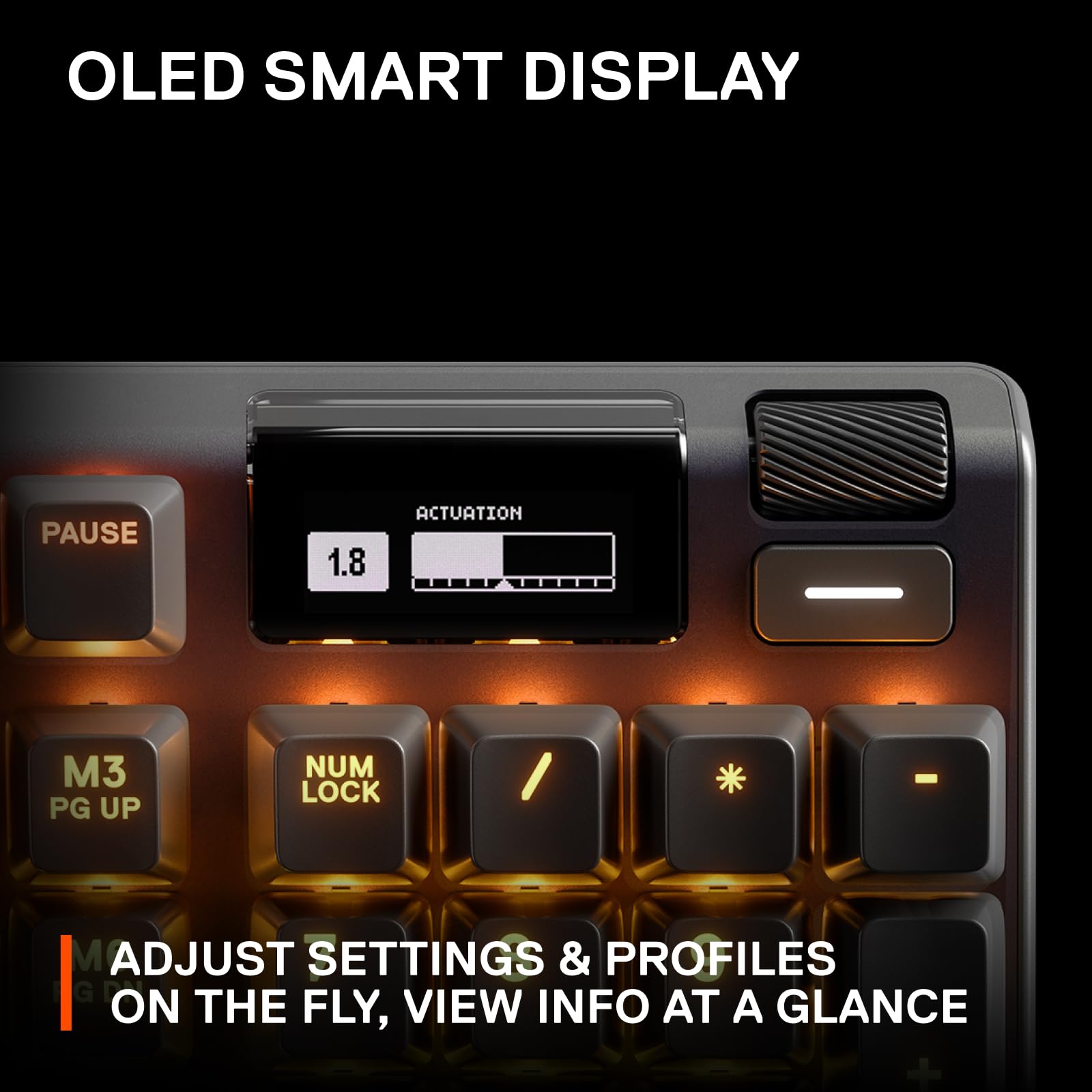 Mua SteelSeries Apex Pro HyperMagnetic Gaming Keyboard — Adjustable ...