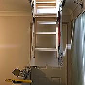 Keylite Timber Wooden Loft Ladder KYL01 550x1000x2.8m: Amazon.co.uk ...