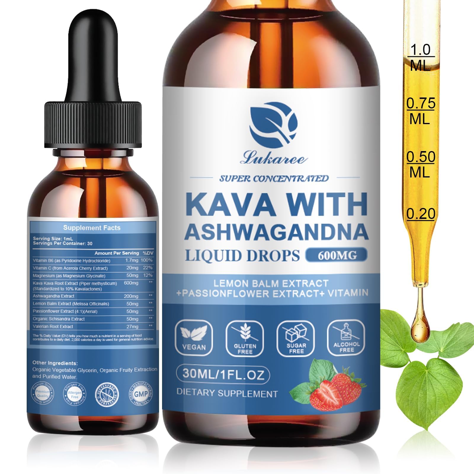 Mua Kava Kava Root Extract Supplement - Calming High Concentration Kava ...