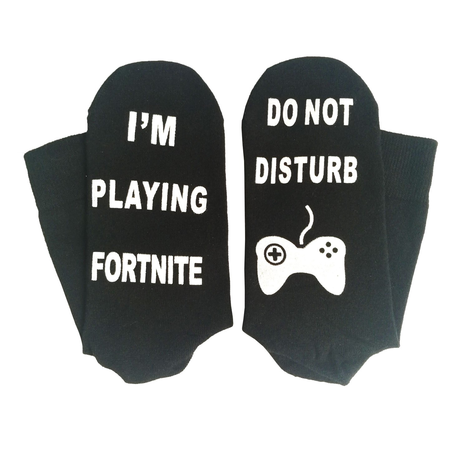 Men's Do Not Disturb Im Playing Fortnite Socks Women's Funny Casual ...