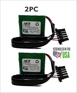 2PC 8HR-4/3FAU PC, 8HR-4/3FAUPC, E5503-07E-001 Okuma Battery ...