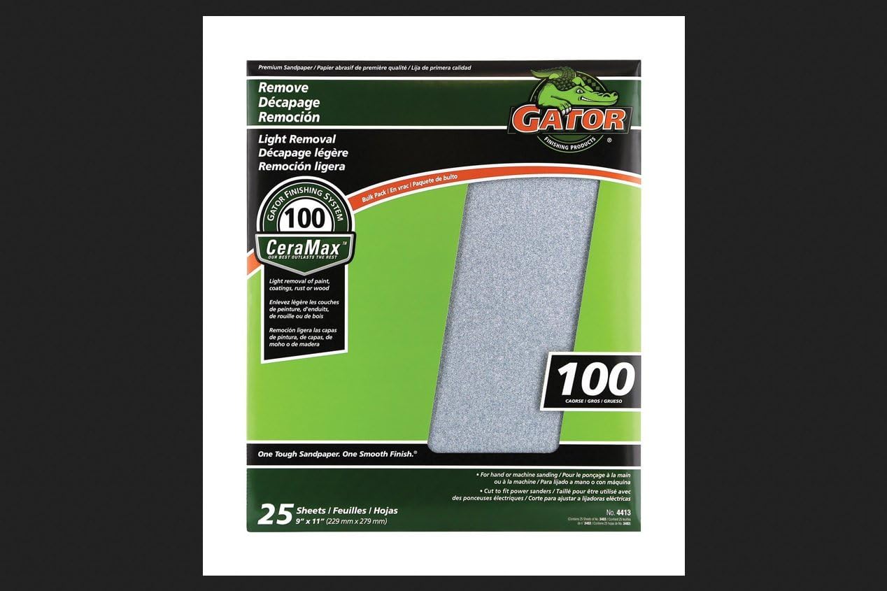 Sandpaper 100 Grit - - Amazon.com