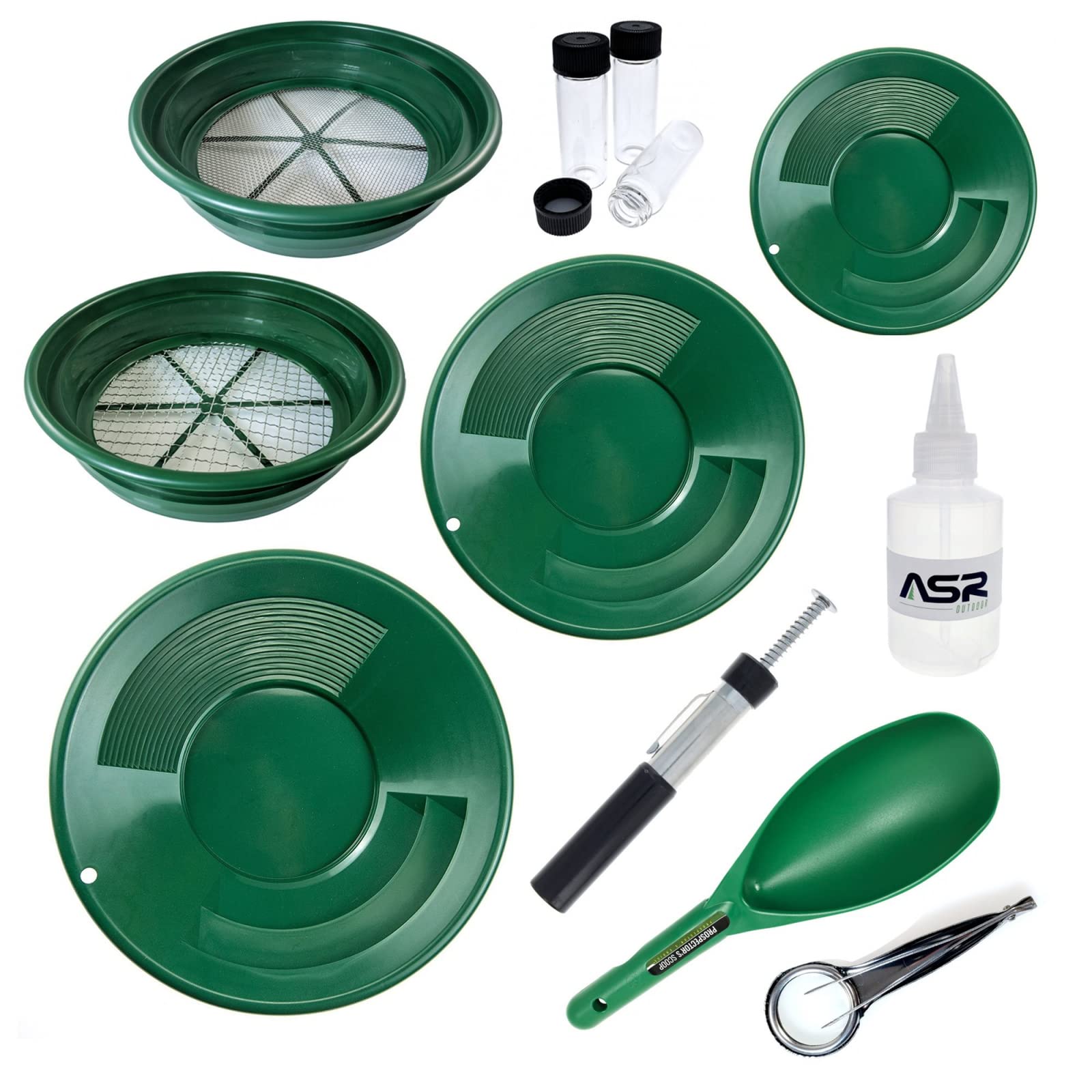 Mua ASR Outdoor Complete 11pc Gold Panning Kit Prospecting Equipment ...
