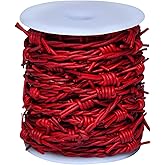 Amazon.com: Artificial Barbed Wire Ribbon Trim Real Leather Cord for ...