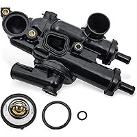 Amazon.com: Thermostat Housing Assembly 68003582AB 902-319 Compatible with Chrysler 200 2011 ...
