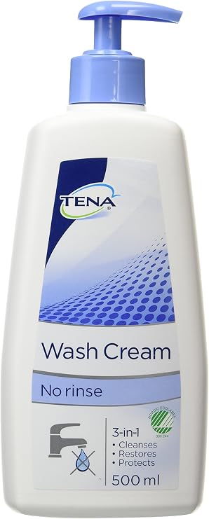 Tena 500 ml 3-in-1 Wash Cream: Amazon.co.uk: Health & Personal Care