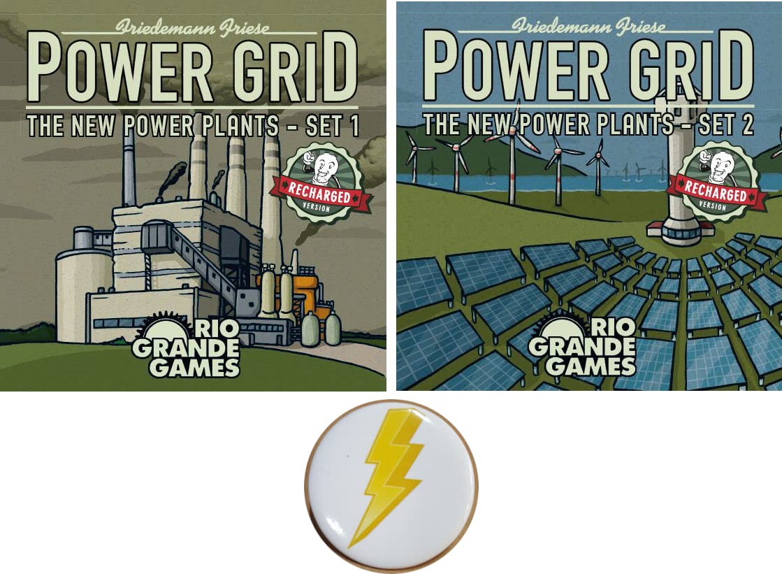 Mua Power Grid Game Expansions Bundle of New Power Plant Cards Sets 1 ...