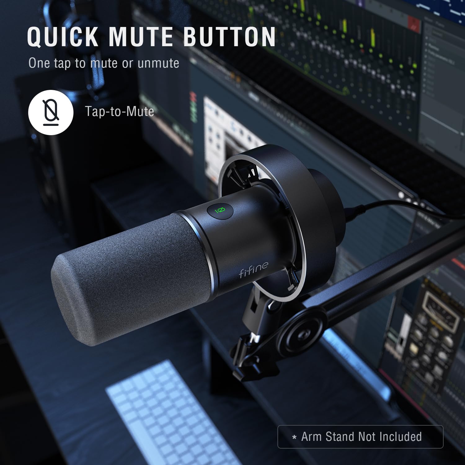 Mua FIFINE Dynamic Microphone, XLR/USB Podcast Recording PC Microphone ...