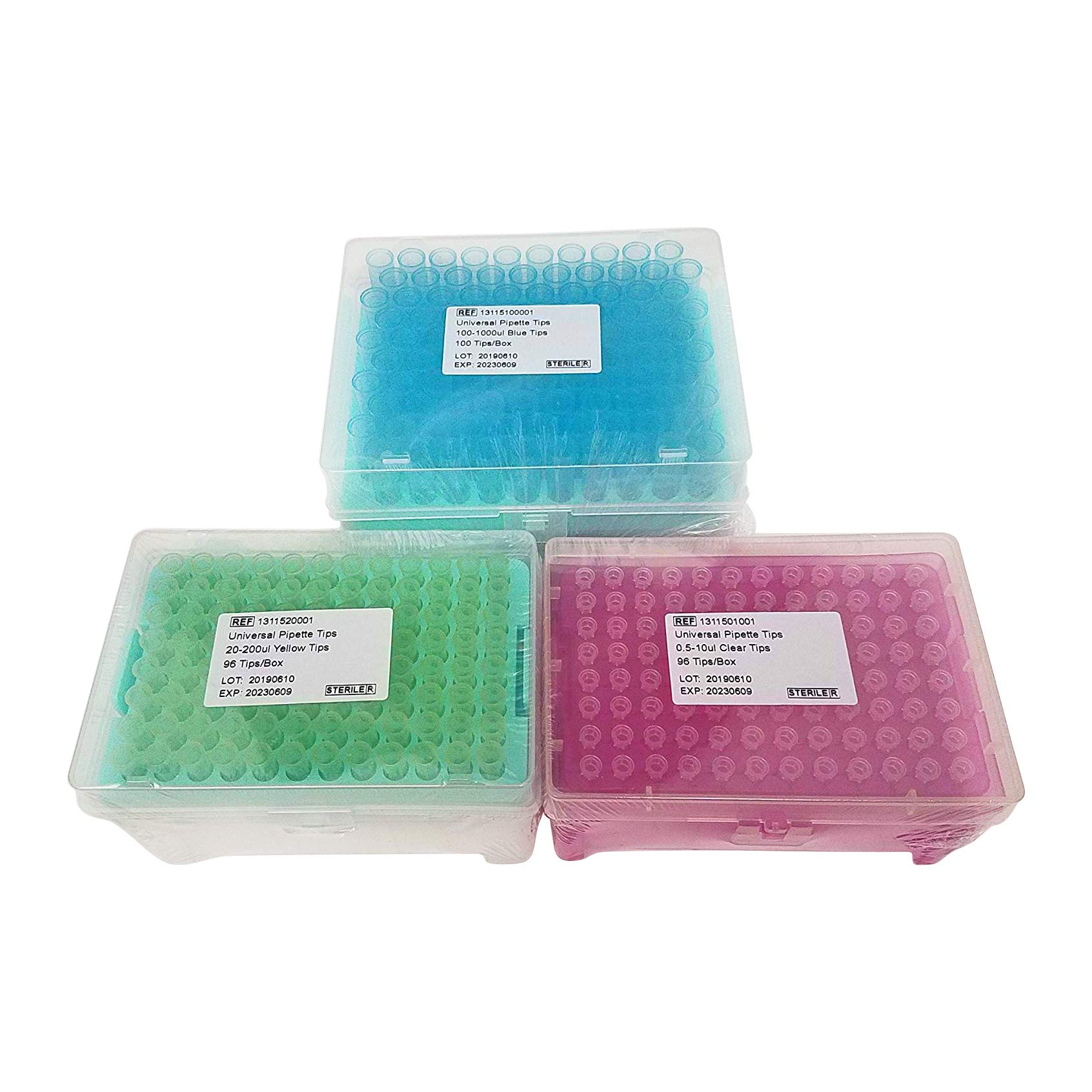 Mua Set of 3 Variable Volume Single Channel Pipettes, Adjustable ...