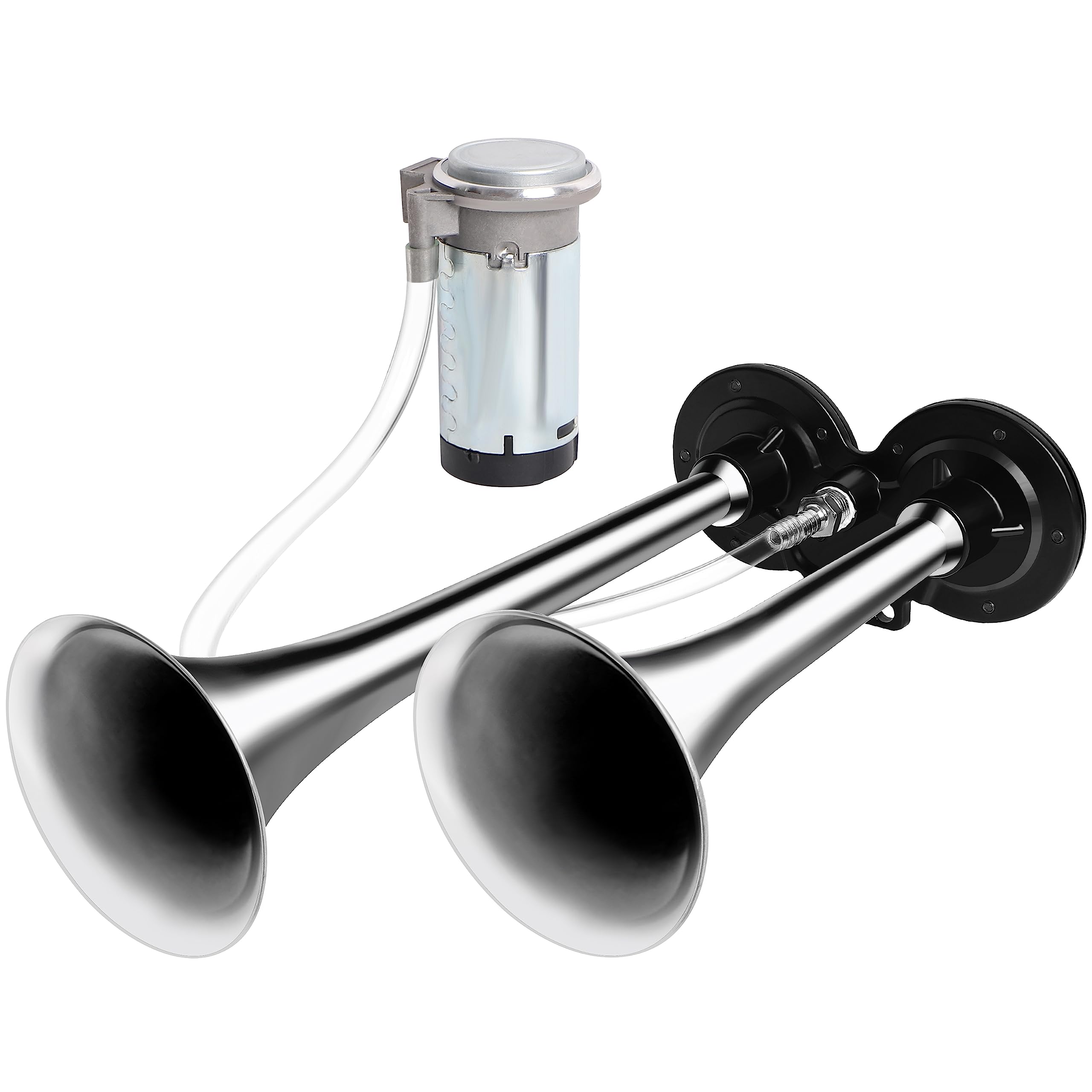 Mua 12V Air Horn Kit, Super Loud Train Horn for Truck, Air Horn Dual ...