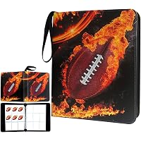 Amazon.com: Football Card Binder 900 Pockets, Trading Card Binder ...