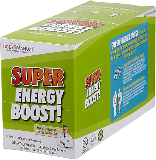 Amazon.com: Super Energy Boost (30 Day Supply): Energy Supplement with ...