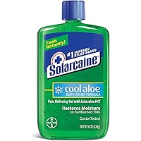 Amazon.com: Solarcaine Cool Aloe Burn Relief Spray with 0.5% Lidocaine ...