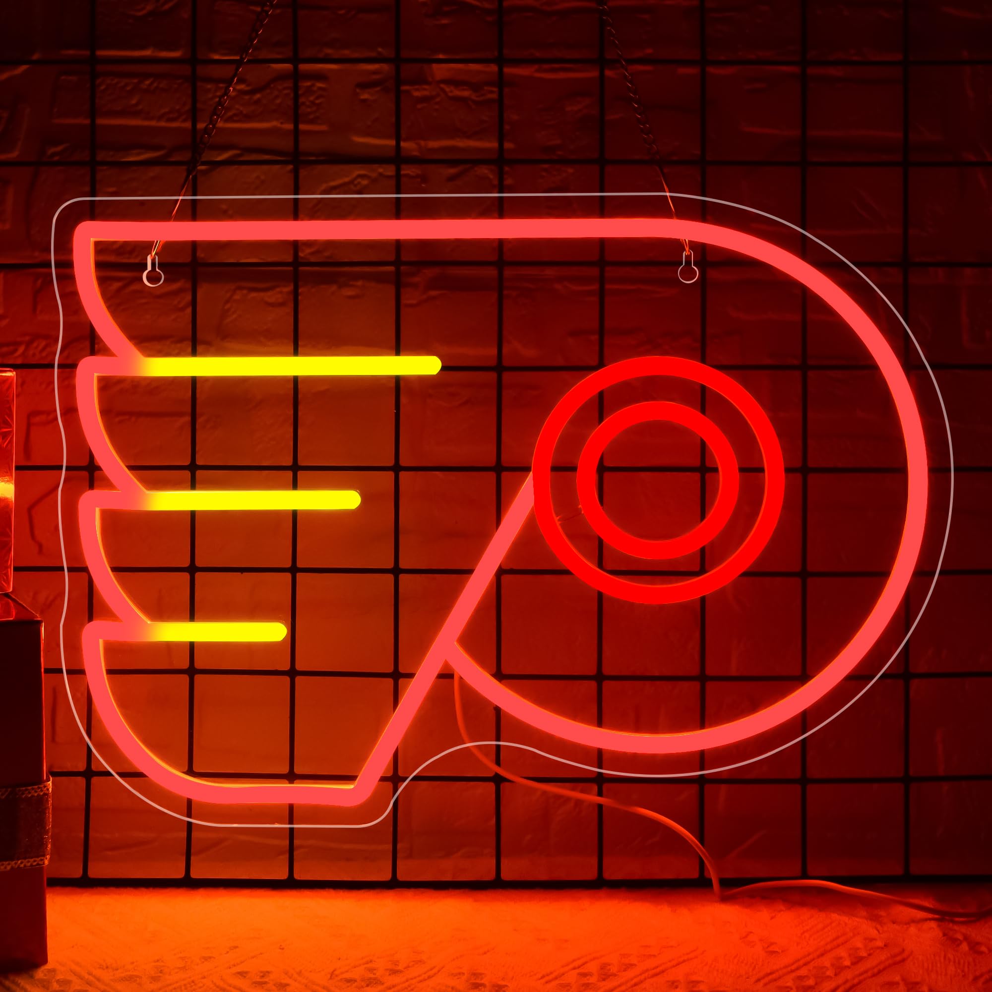 Ice Hockey Neon Sign,Flyers Hockey Team,Flyers LED Sign,Sport Neon ...