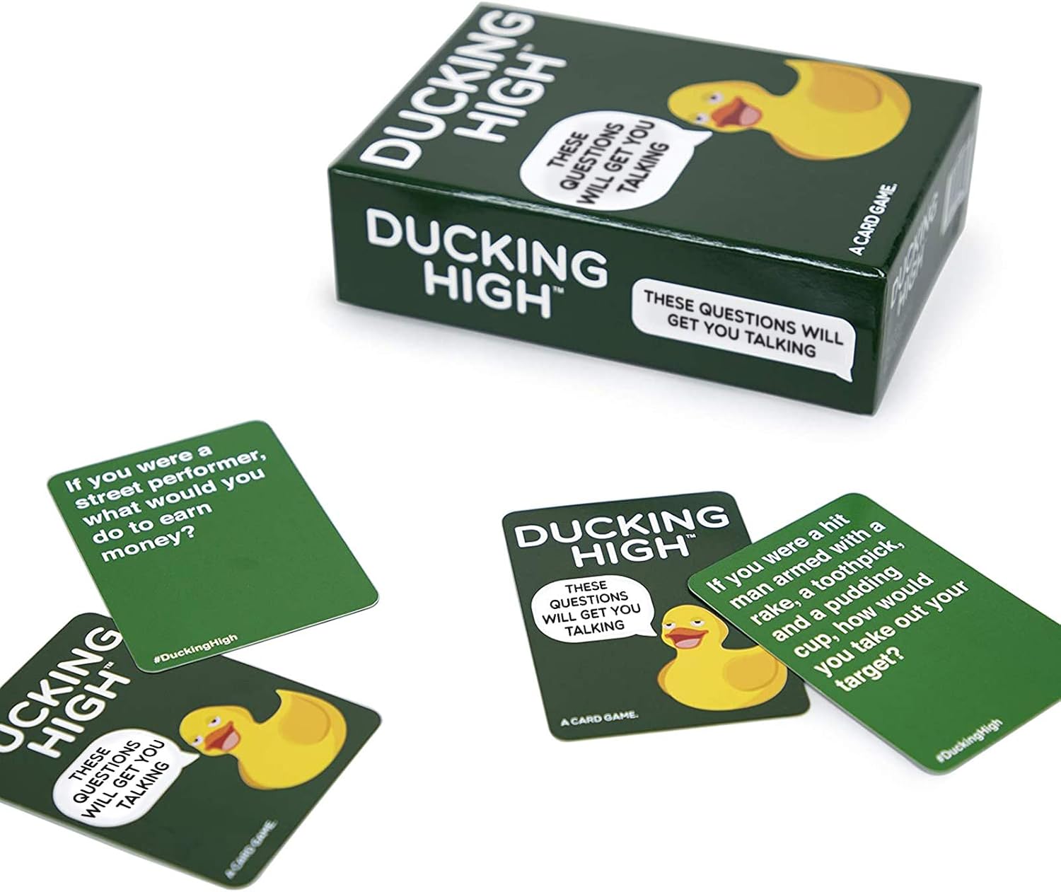 WHAT DO YOU MEME? Ducking High – The Novelty Party Game Designed to ...