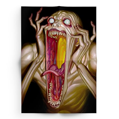 ParaBooks Scary Creepy Paranormal SCP Foundation Posters for Room - The ...