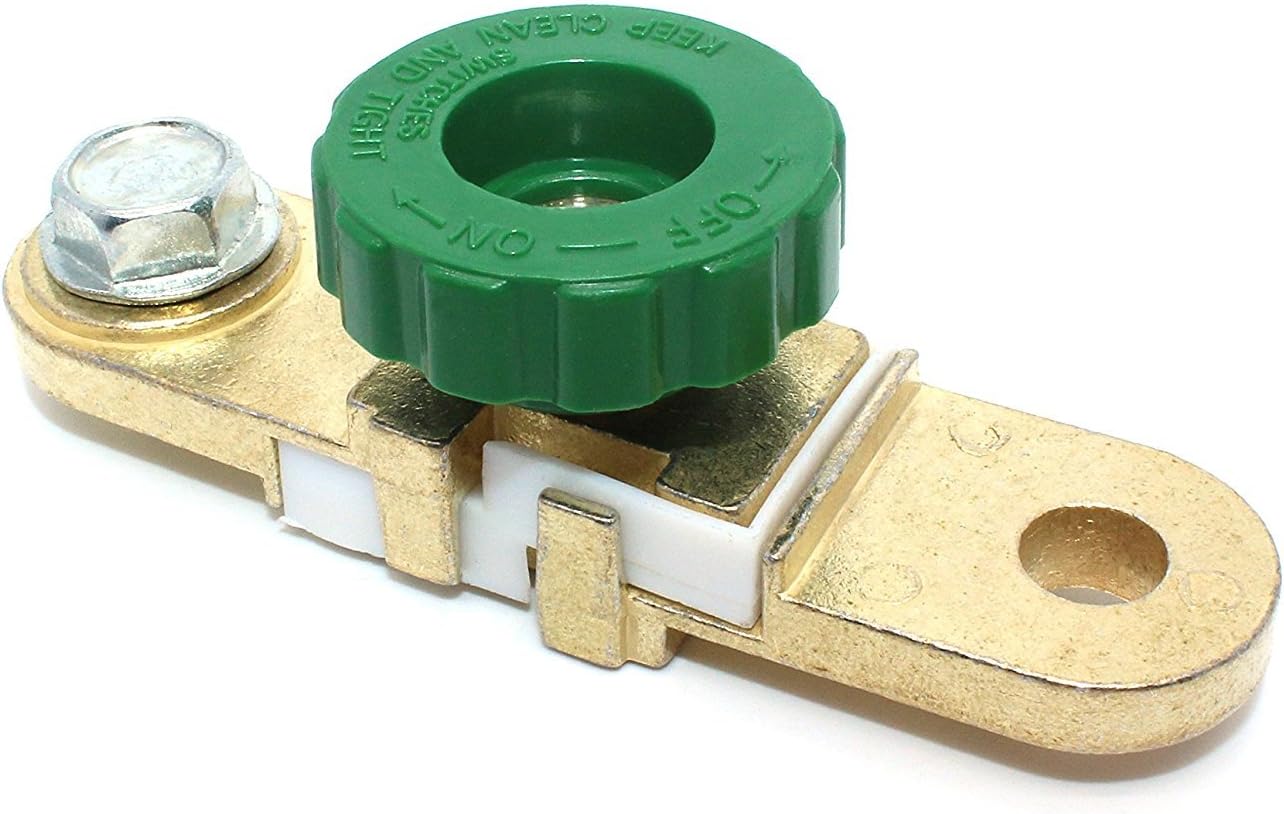 MINGZE Battery Switches 10mm Diameter, Car Battery Master Disconnect ...