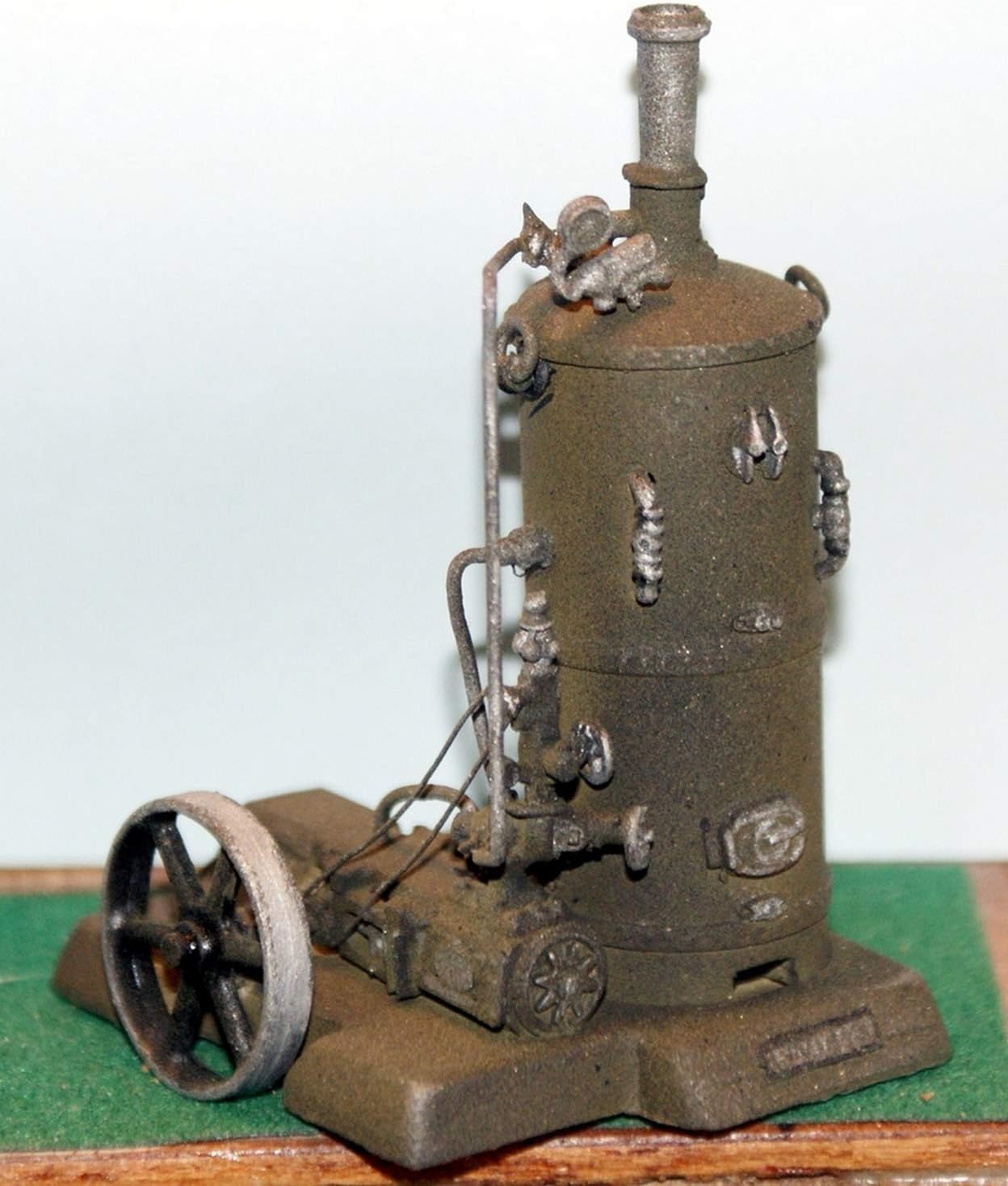 Langley Models Vertical Boiler valves steam pump static (Not Actual ...