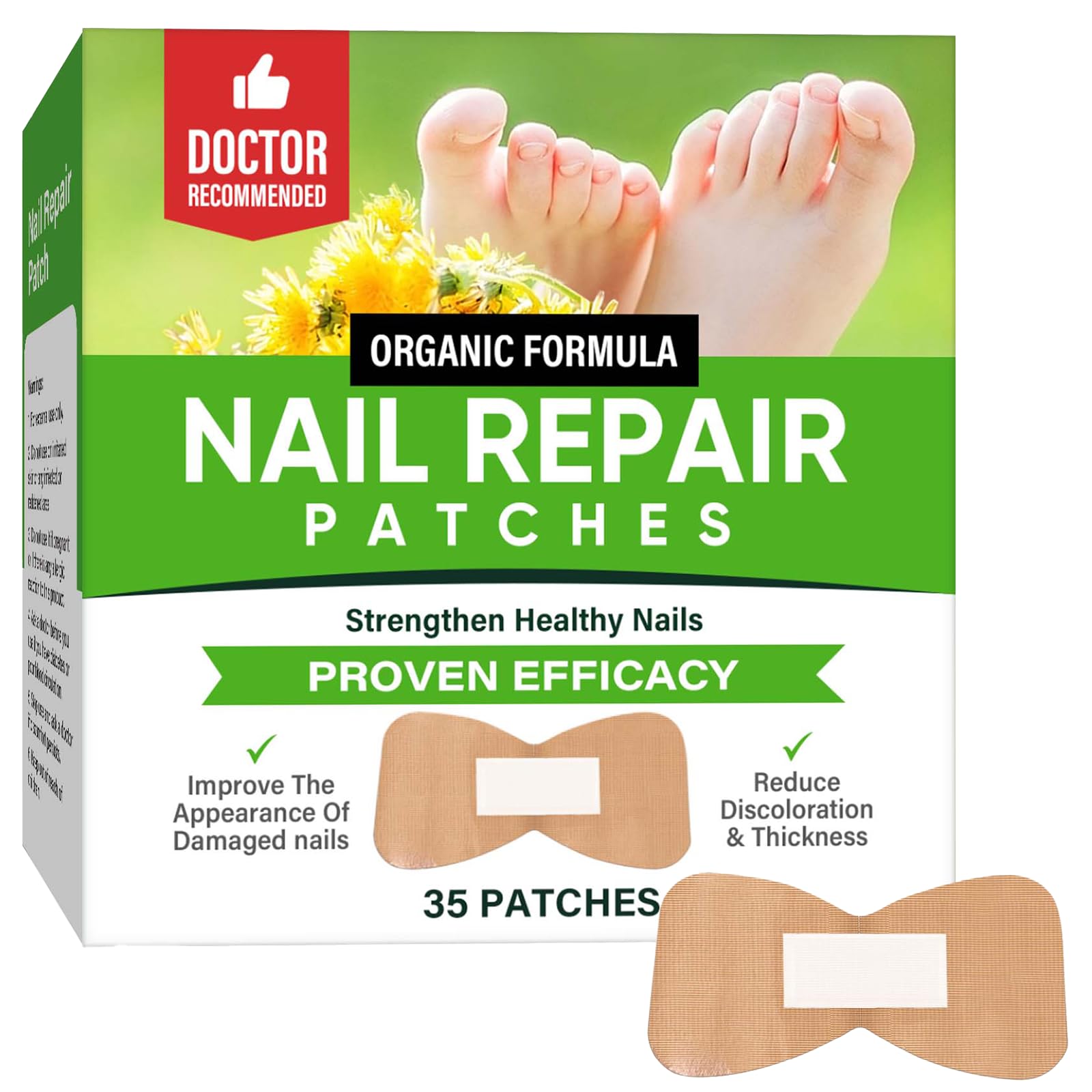 Toenail Fungûs Treatment, Nail Repair Strips, Fast & Effectively ...