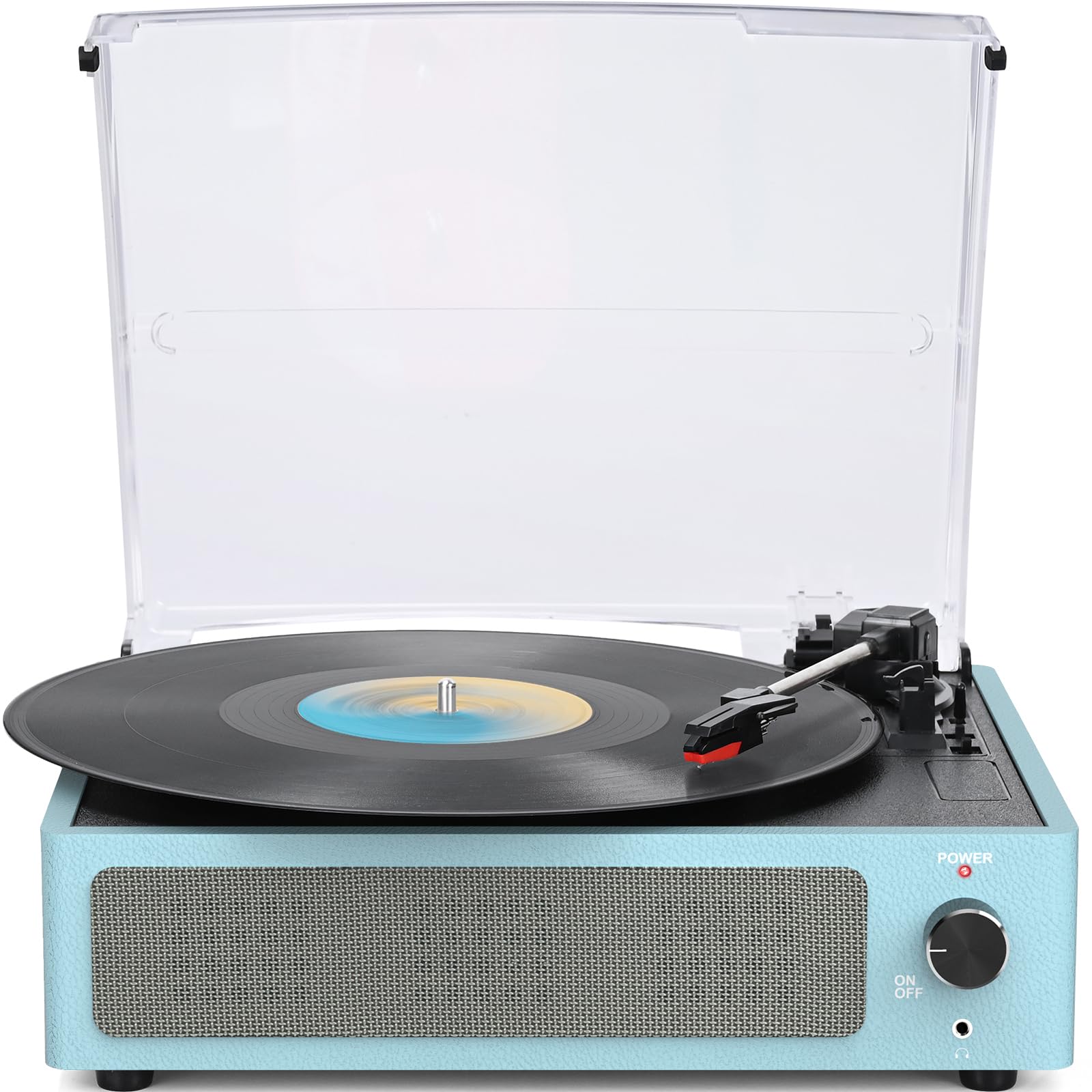 Vinyl Record Player with Speakers New Sleek Turntable for Vinyl Records ...