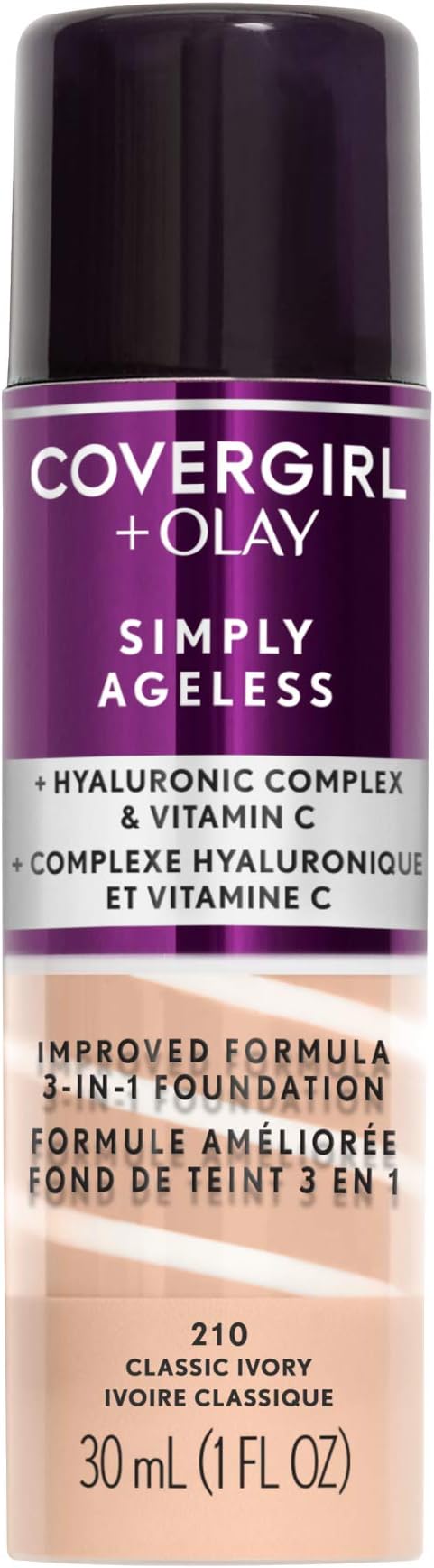 COVERGIRL + Olay - Simply Ageless 3-in-1 Liquid Foundation , Classic ...