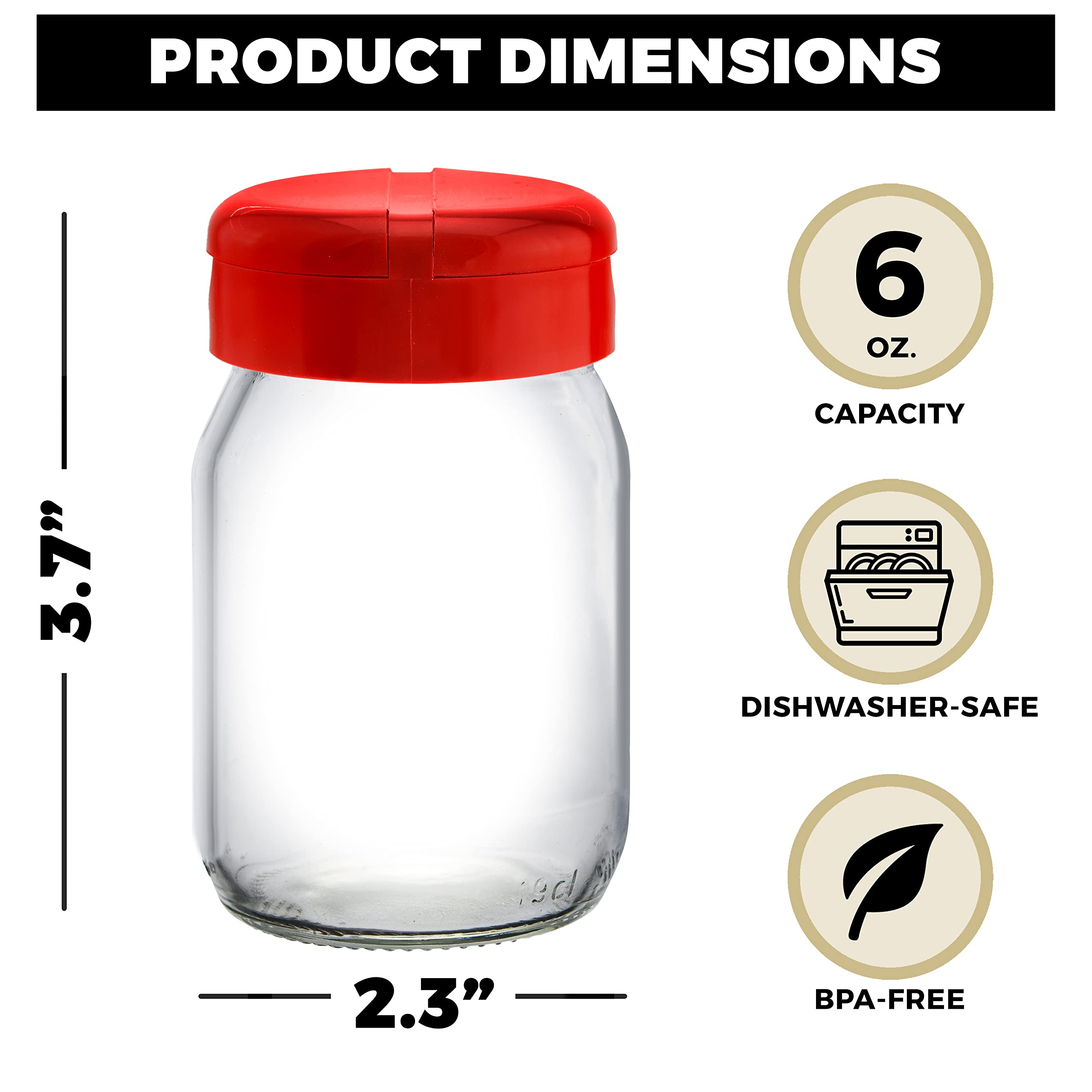 Mua Spice Shaker Jar For Salt And Pepper/Parmesan Cheese/Seasoning ...