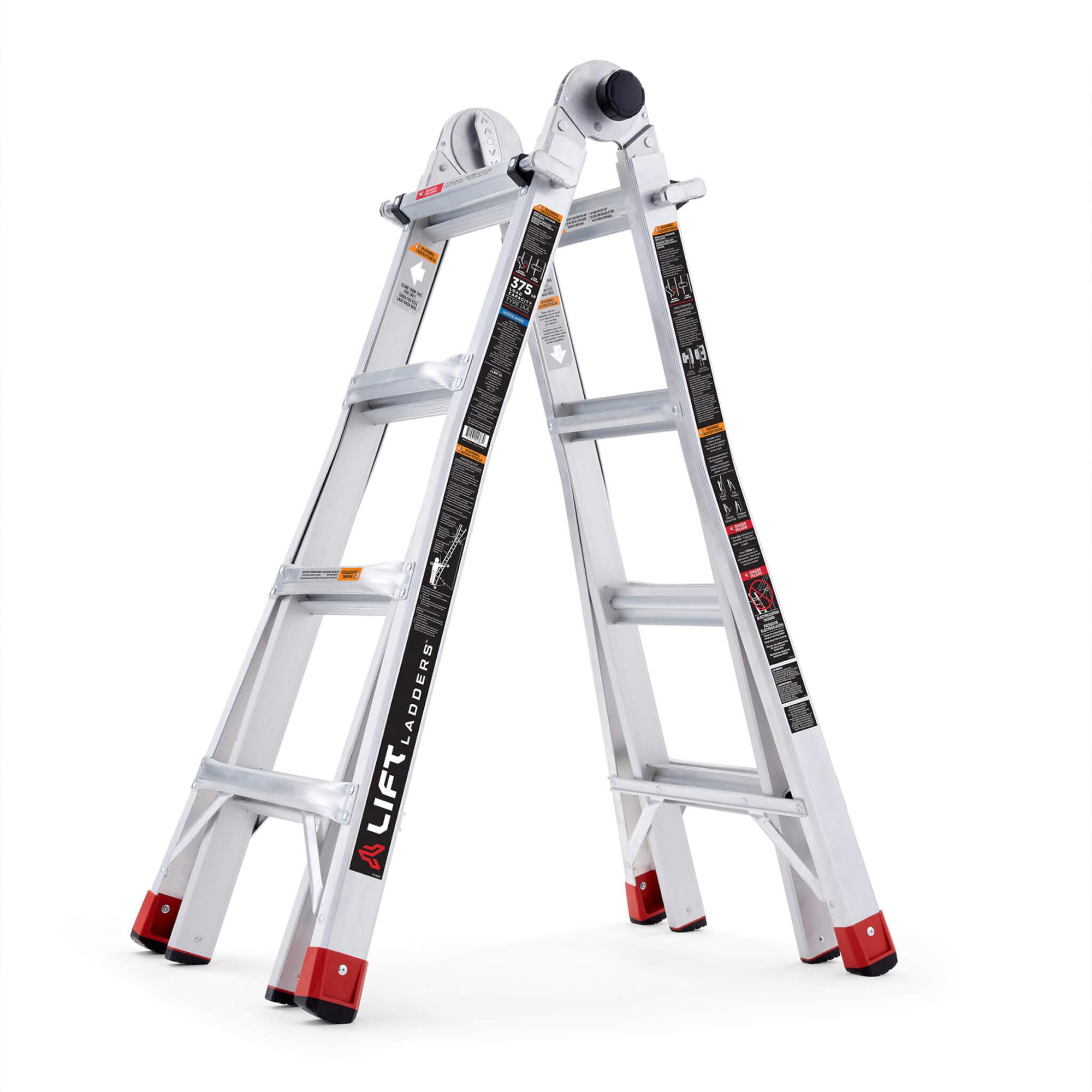 Mua Lift Ladders 18 Foot Reach Adjustable 5 in 1 Multi Position ...